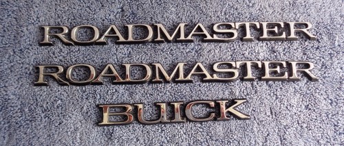 Nice Genuine GM 91-96 ROADMASTER Body Chrome Nameplate Ornament Script ...