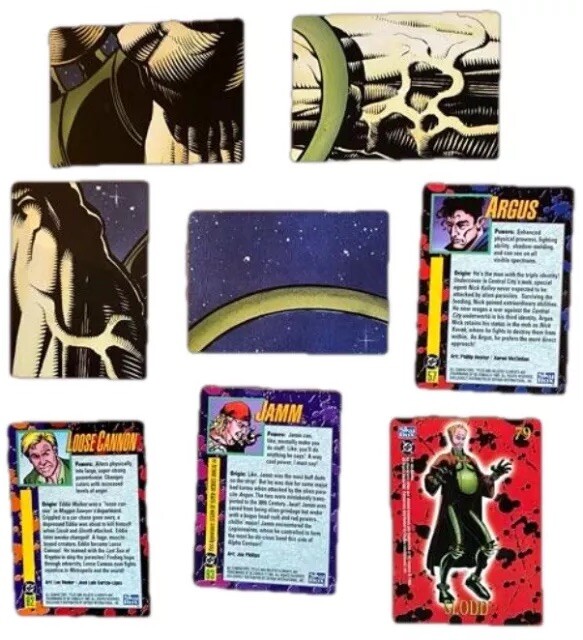 DC Bloodlines by DC Comics SkyBox Trading Cards 1993 Misc 8 Pack | eBay