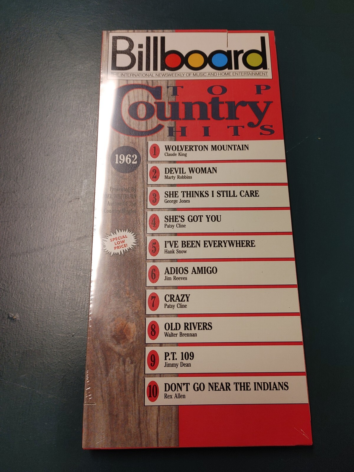 BILLBOARD TOP COUNTRY HITS 1962 Various Artists (CD, 1990) | eBay