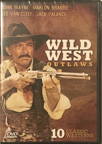 Wild West Outlaws, DVD. 10 Classic Westerns. Starring John Wayne ...