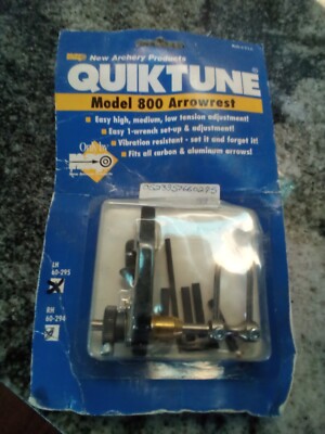 NAP Quiktune Model 800 Arrowrest, LH #60-295 Flipper Rest | eBay