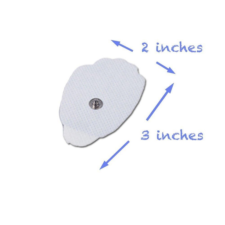 Tens Unit Pads Patches 10 Pairs High Quality Large Replacement for TENS ...