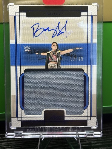 2024 Panini WWE Three Count BAYLEY AUTO MASSIVE MAT #’d/49!🔥Smackdown ...