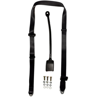 Non Retractable Lap Sash Seat Belt 2.6M Length inc 350mm Stalk Buckle ...