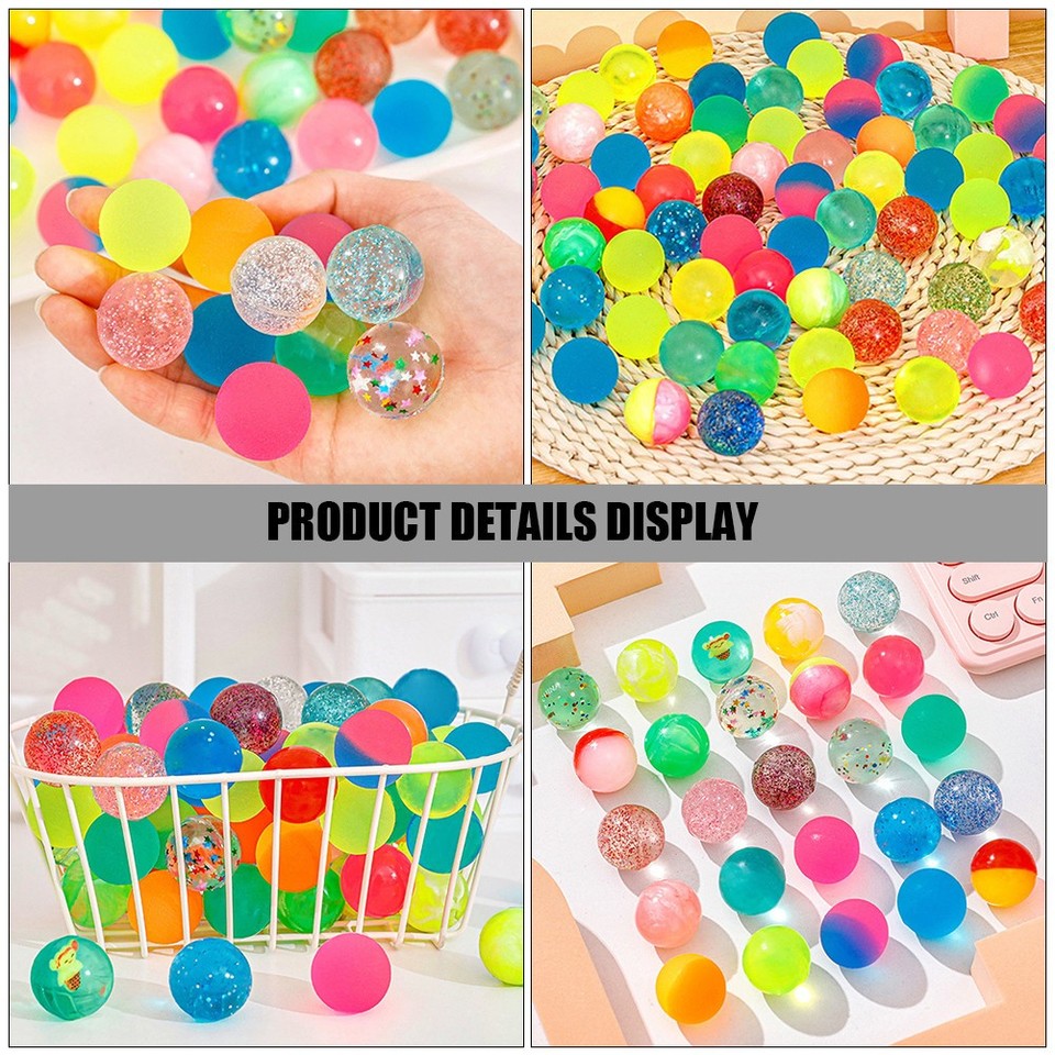 25 Pcs Small Bouncing Balls Kids Party Favors Jumping Toy Bouncy for | eBay UK