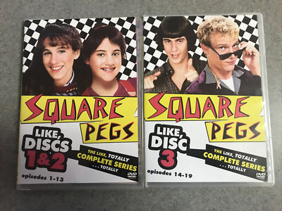 2 DVD's Square Pegs - The Complete Series DVD's Discs 1 & 2 Episodes 1 ...