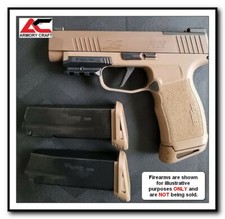 Sig Sauer P365 Black Magazine Floor Plate 15rd Long 365-9 Base Pad ...