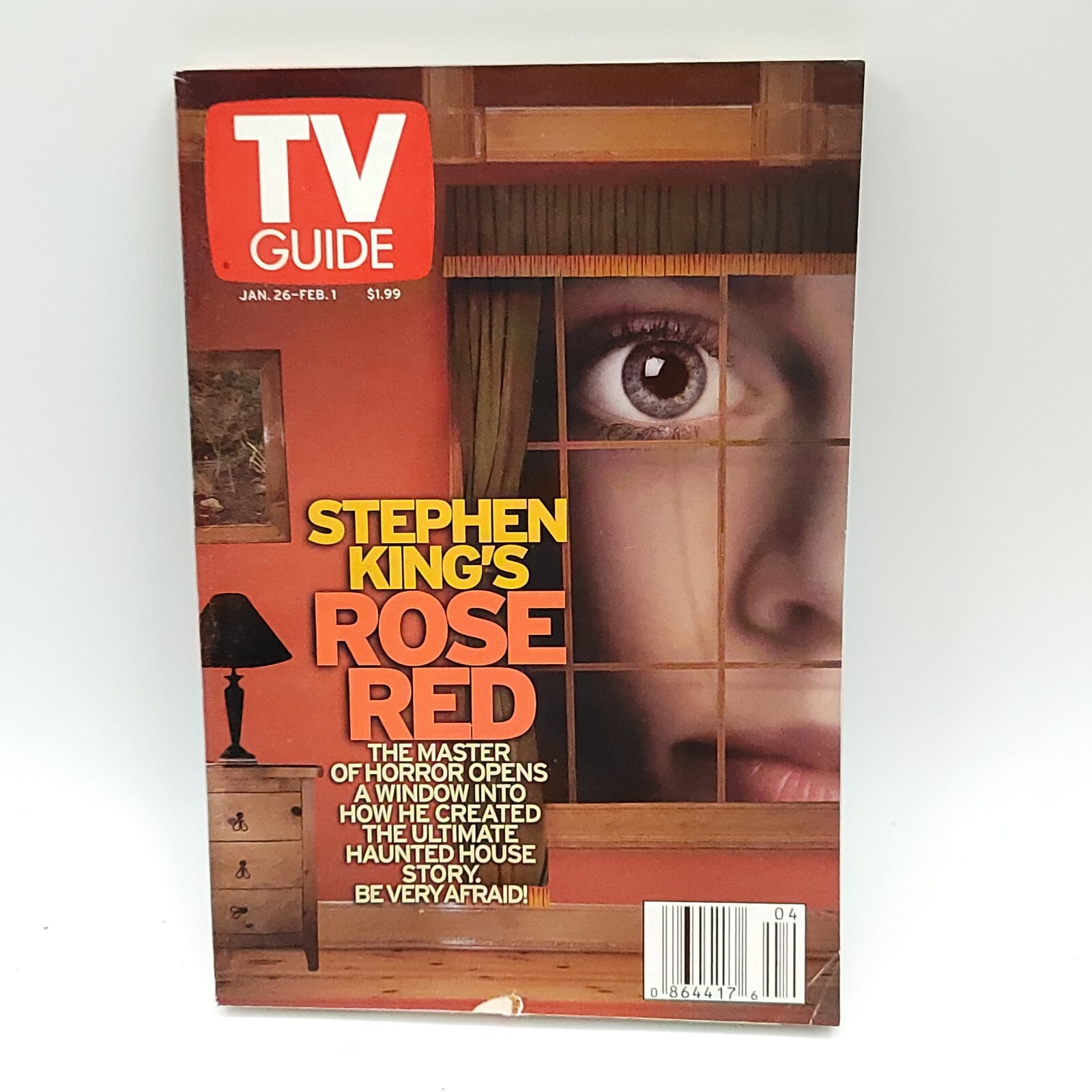 TV Guide Jan 26-Feb 1, 2002 Stephen King's Rose Red / No Label | eBay
