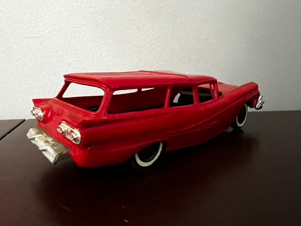 Vintage 1958 FORD 4 Door Wagon Promo Model Car - Junkyard Parts! | eBay
