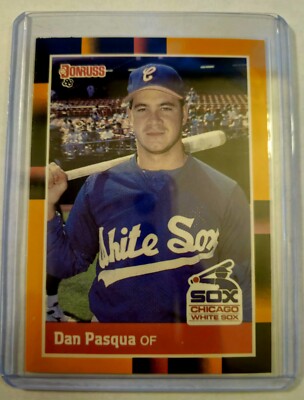 DAN PASQUA 1988 DONRUSS BASEBALL'S BEST BASEBALL CARD # 137 NM+ | eBay