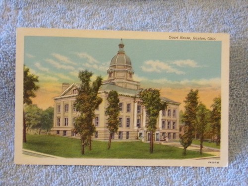 Vintage Postcard Court House, Ironton, Ohio | eBay