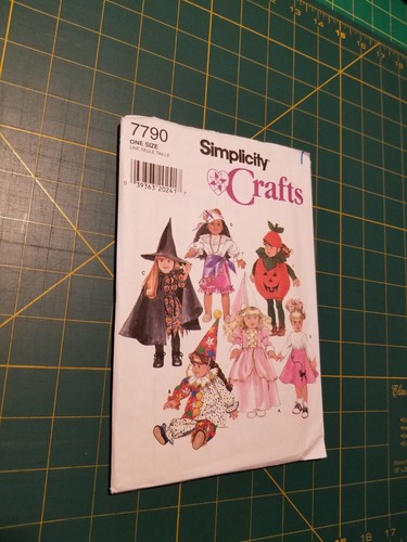 Simplicity Crafts 7790 Doll Clothes 18" | eBay