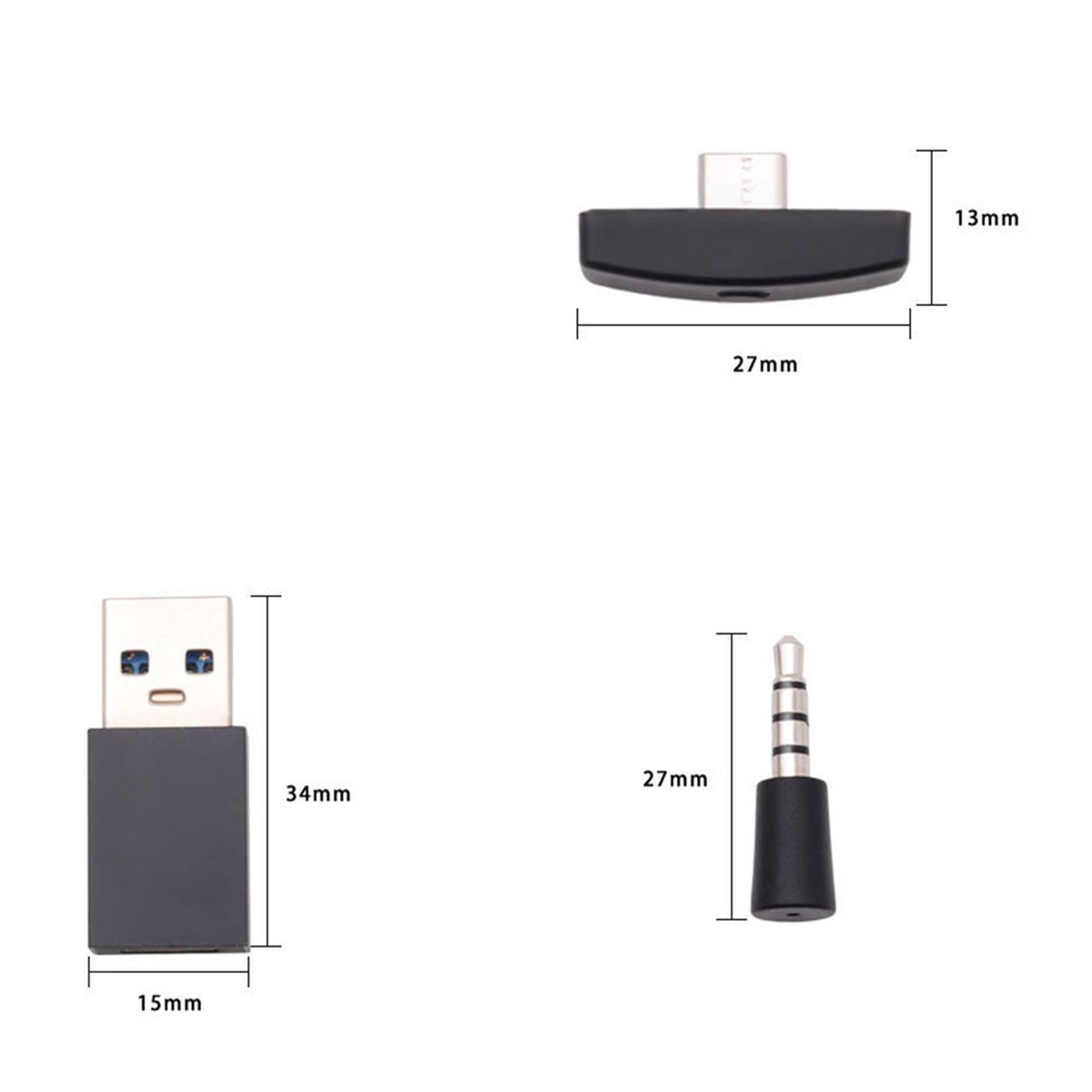 For PS4 PS5 PC HS-PS5101 Bluetooth Adapter Audio Receiver