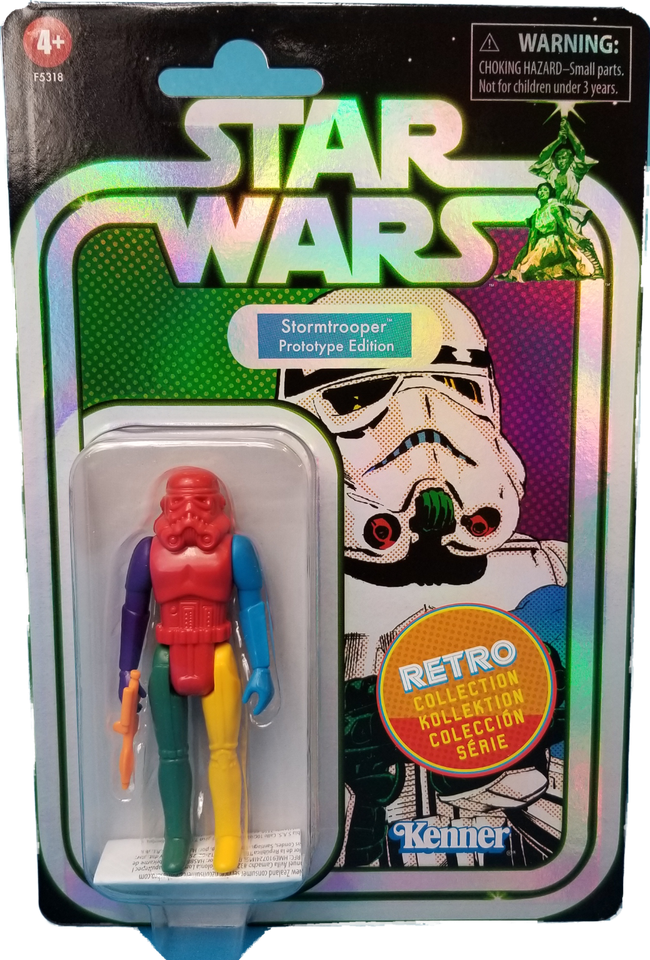 Star Wars Retro Collection Edition PROTOTYPE STORMTROOPER Purple Red OR ...