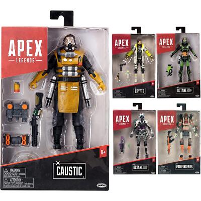 Apex Legends Action Figure Fully Posable With Accessories Display Base ...