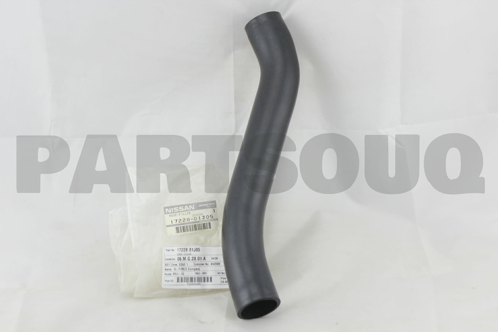 1722801J05 Genuine Nissan HOSE-FILLER 17228-01J05 | eBay