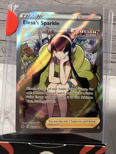 Elesa's Sparkle (Full Art) 147/159 Crown Zenith Holo | eBay