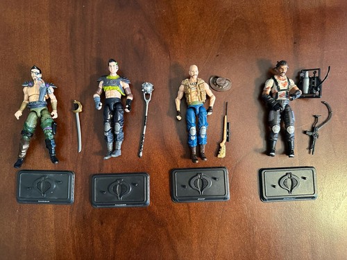 GI Joe Dreadnok Zanzibar, Thunder, Gnawgahyde, Burnout. Cobra BBTS ...