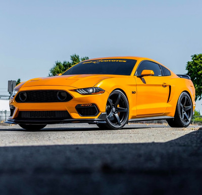 20" Forgestar CF5 Wheel Set fit MUSTANG 20x9.5 20x11 GT S550 S650 Black ...
