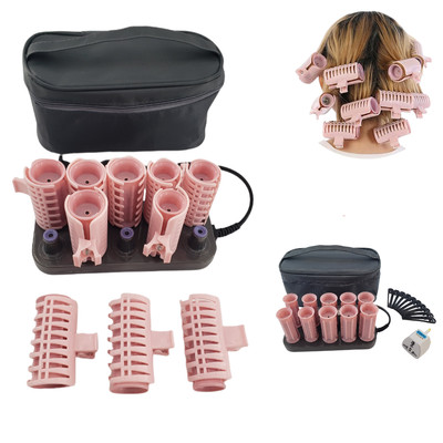 10Pcs Professional Electric Heated Hair Rollers Hair Curlers Heated ...
