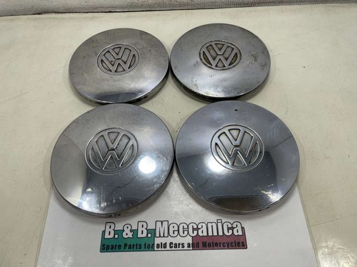 Set 4 Bolts Cups Hubcap Wheel Orig Volkswagen Golf I First Series (HK64 ...