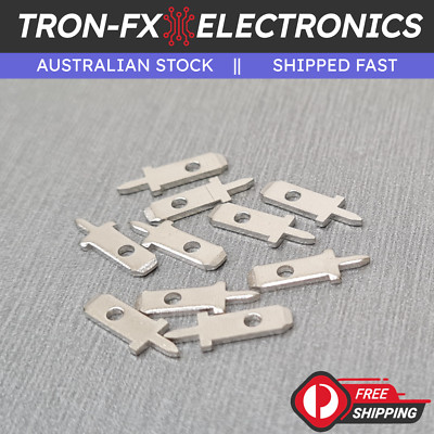 10PCS DJ610-2.8x12 0.8mm PCB Solder Tab Circuit Board Insert 2.8MM Plug ...