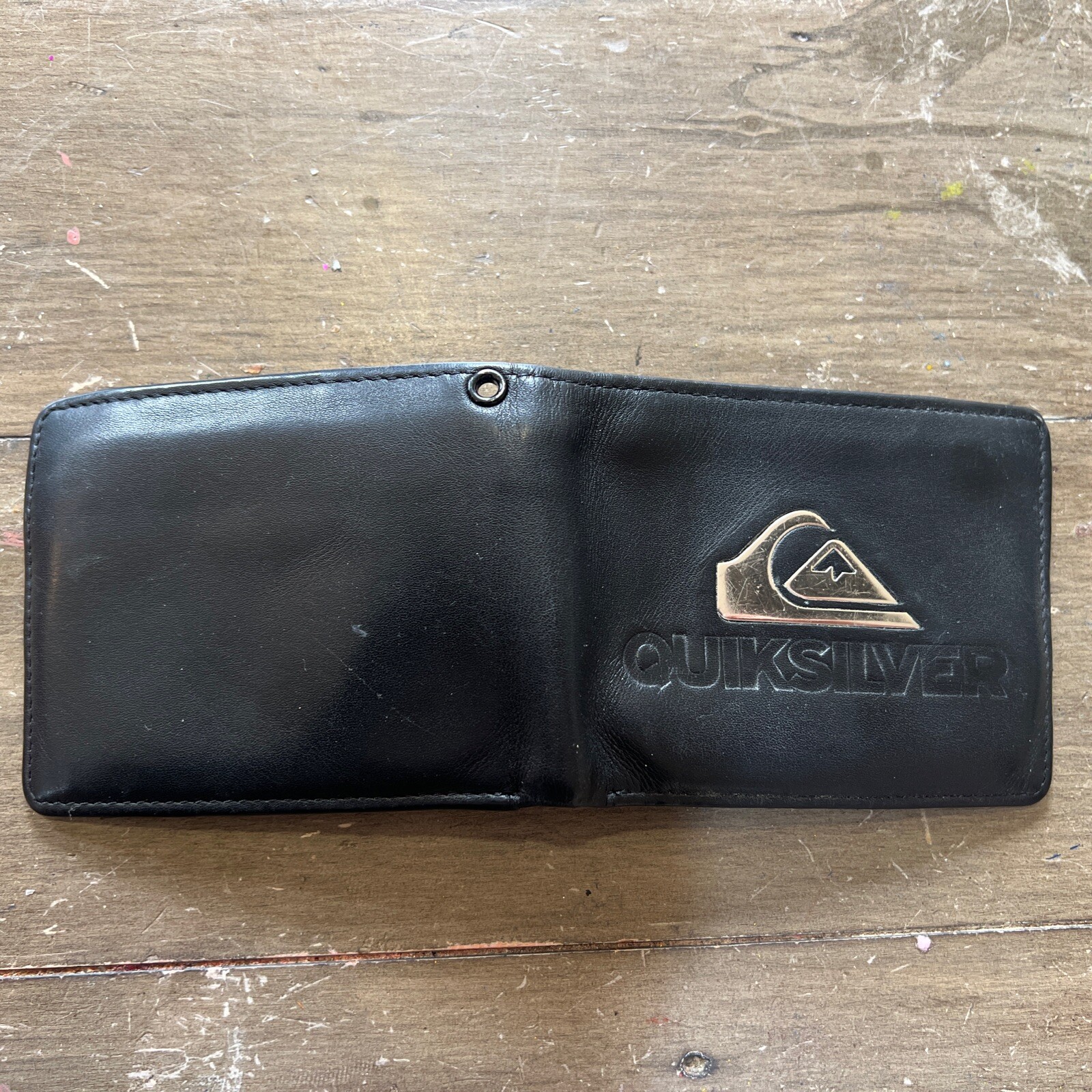 Vintage Leather Quicksilver Wallet | eBay