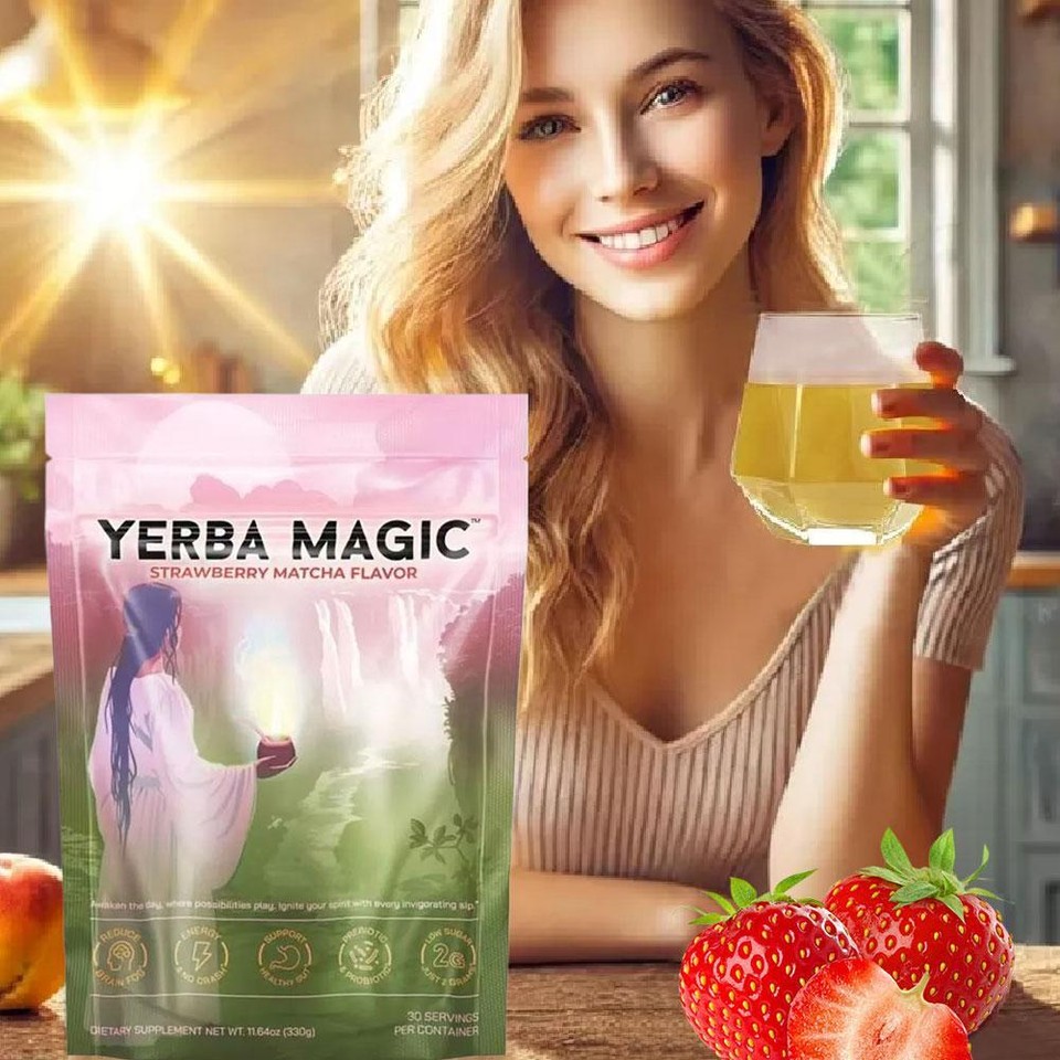 Yerba Magic|Yerba Mate Instant Tea Powder | Peach Mango Flavor |30 ...