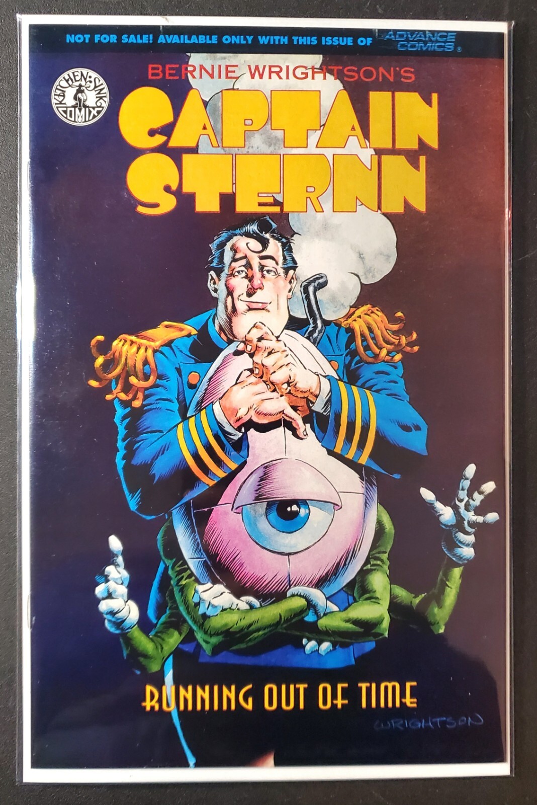 Captain Sternn Running Out of Time #1 (93)Preview~Wrightson cover~NM ...