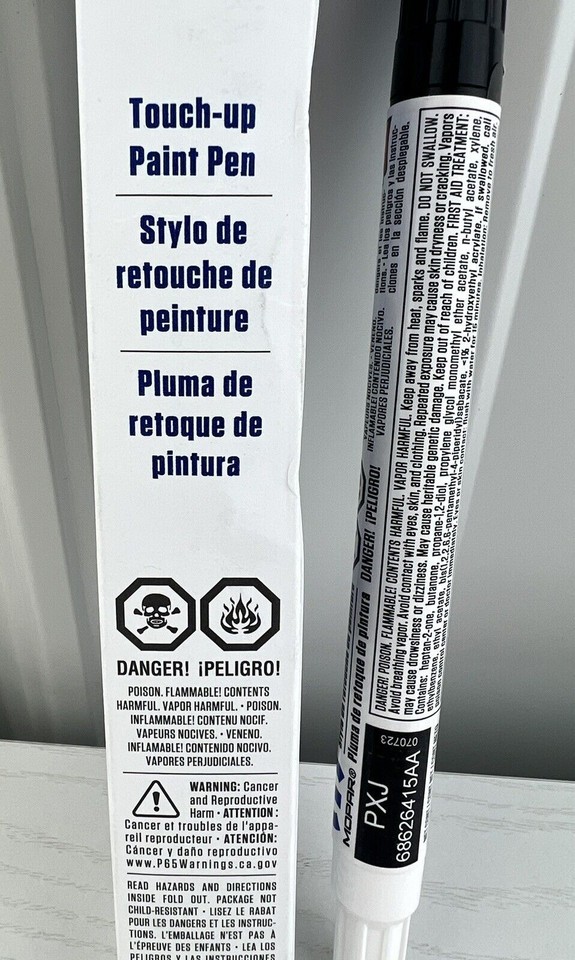 New Mopar 5-in-1 Touch Up Paint (PXJ) DIAMOND BLACK CRYSTAL P/C ...