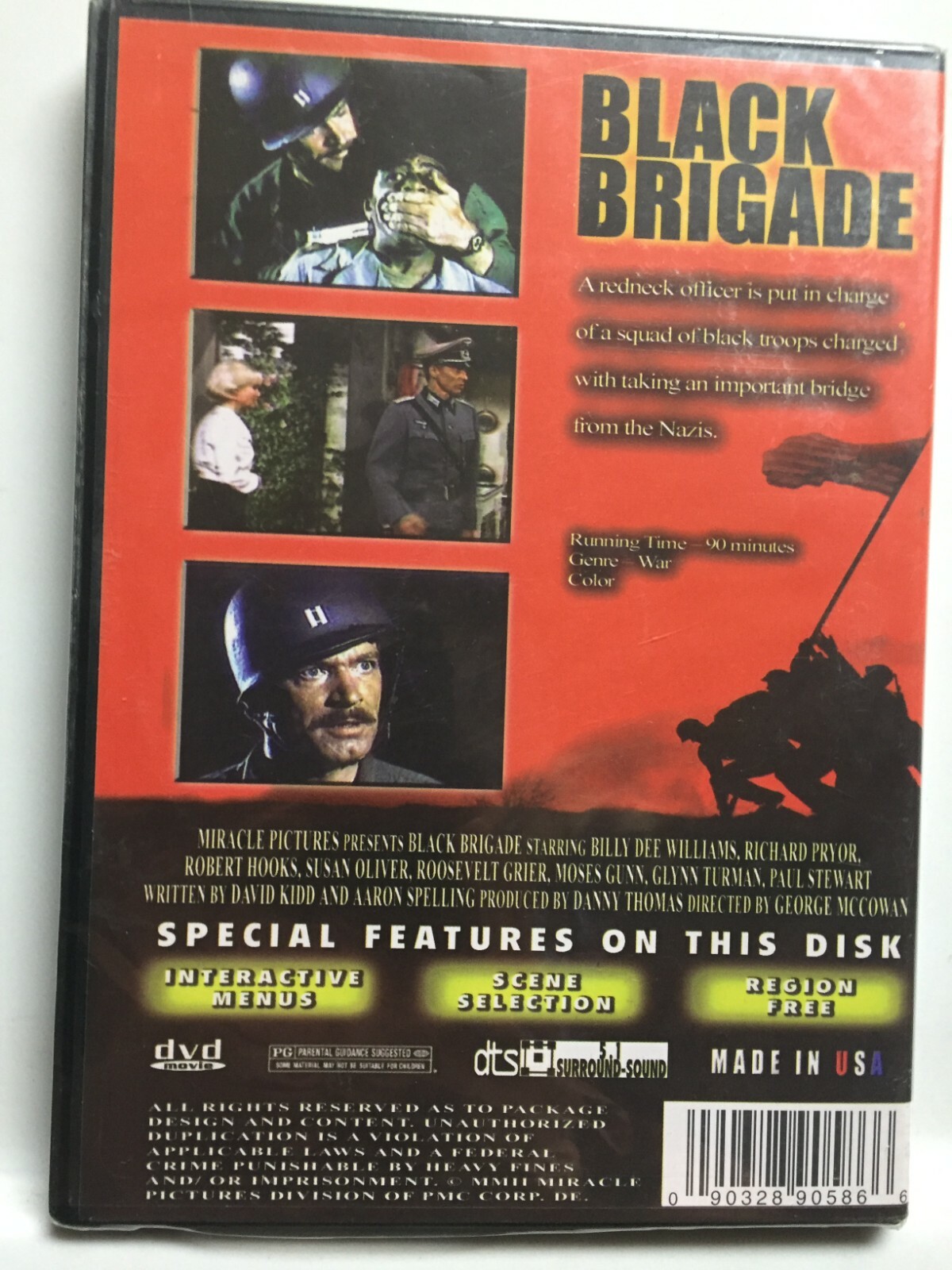 Black Brigade [1970] (DVD,2002,Unrated) Richard Pryor,BRAND NEW! USA ...