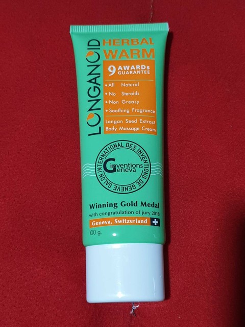 Longanoid Cream Herbal Longan Seed Extract Warm Pain Relief Joint ...