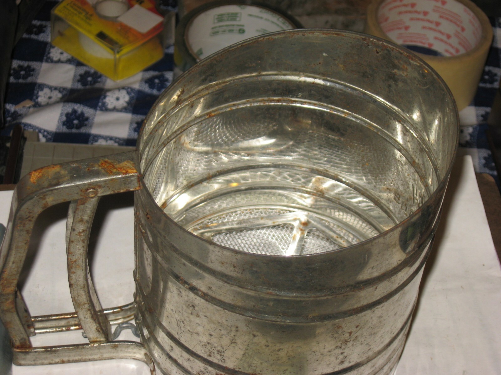 Vintage Foley Sift-Chine Flour Sifter with Squeeze Handle little ...