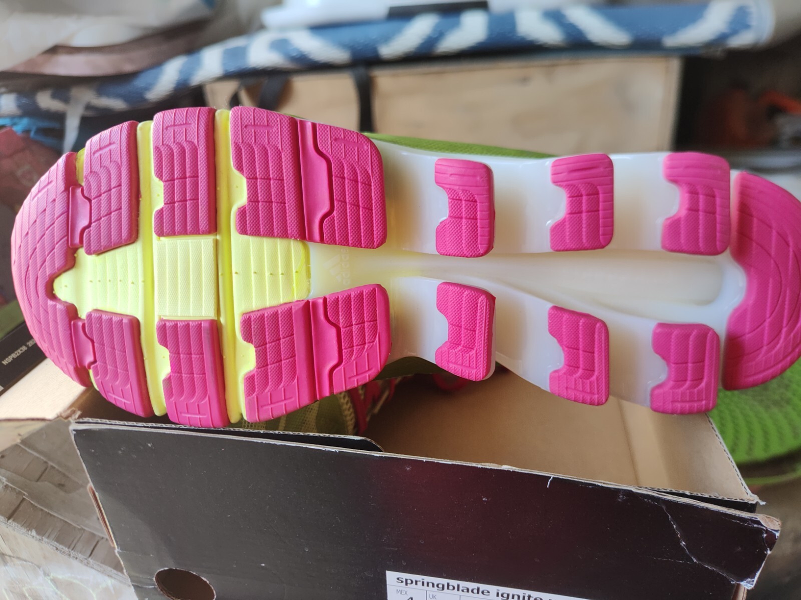 Size 8 - adidas Springblade Ignite Green for sale online | eBay