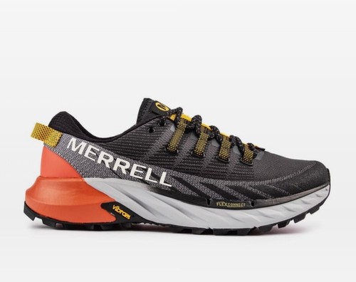 MERRELL Agility Peak 4 /Float PRO Sneakers. Charcoal/Orange | eBay