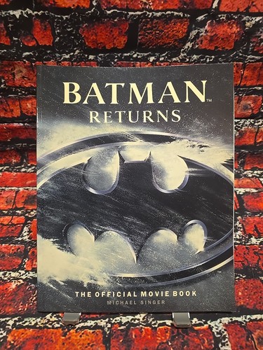 ORIGINAL 1992 Batman Returns Official Movie Book - EXCELLENT | eBay