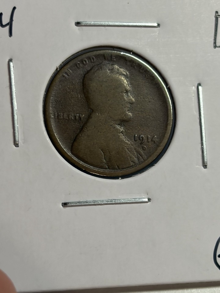 1914 D Lincoln Wheat Penny G/VG Key Date | eBay