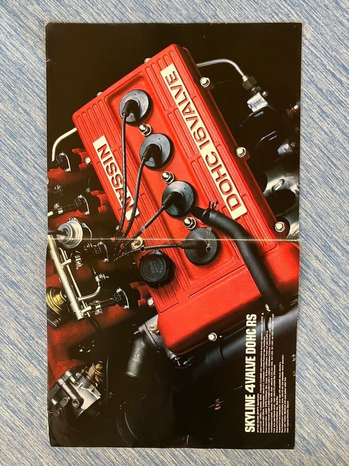 [Import duties included] Skyline RS Catalog 2000RS Vintage Manual with ...