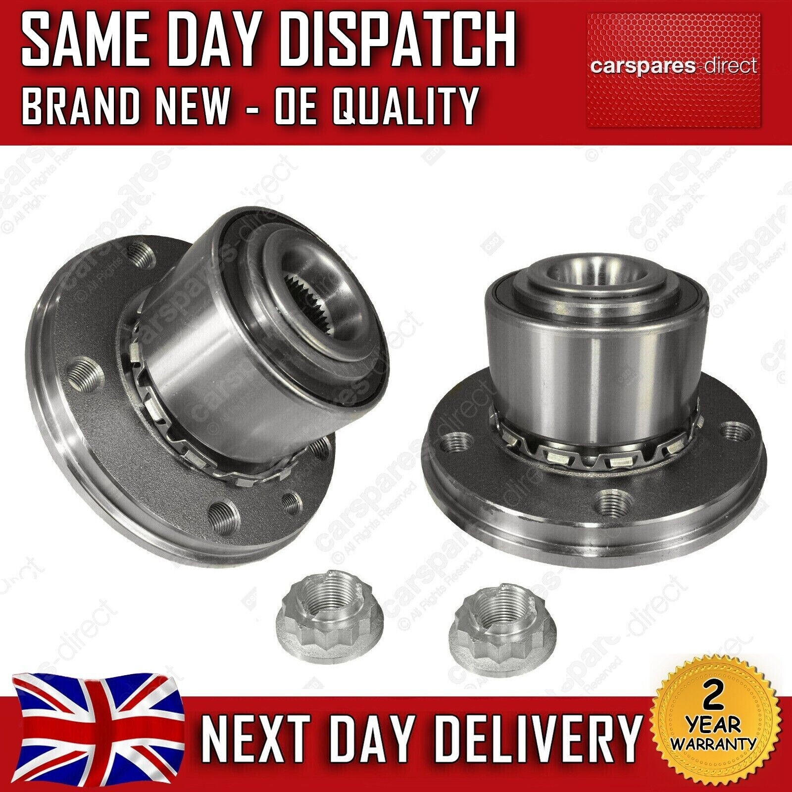2X VW VOLKSWAGEN T5 TRANSPORTER REAR HUB WHEEL BEARINGS KITS PAIR T6 ...