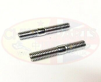 Motorcycle Exhaust Studs 40mm M6 for Chinese 156/157FMI | eBay