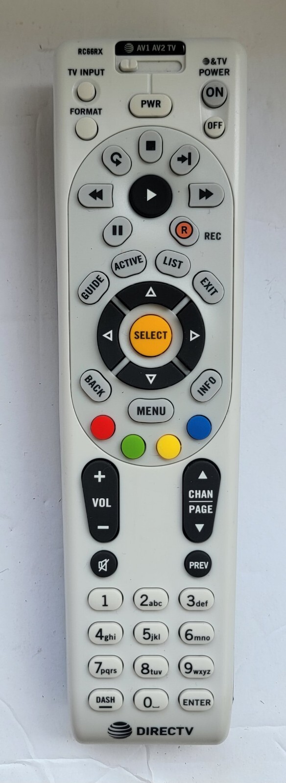 DIRECTV RC66RX Universal Remote Control 794057451860 | eBay