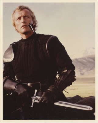 Rutger Hauer Ladyhawke 1985 Knight Portrait holding sword Vintage 8x10 ...
