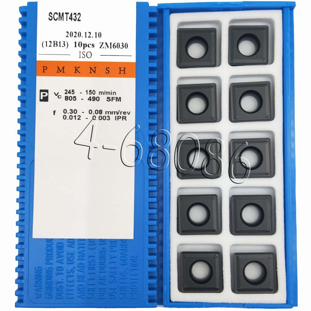 10PCS SCMT120408 high quality carbide turning inserts cutting milling ...
