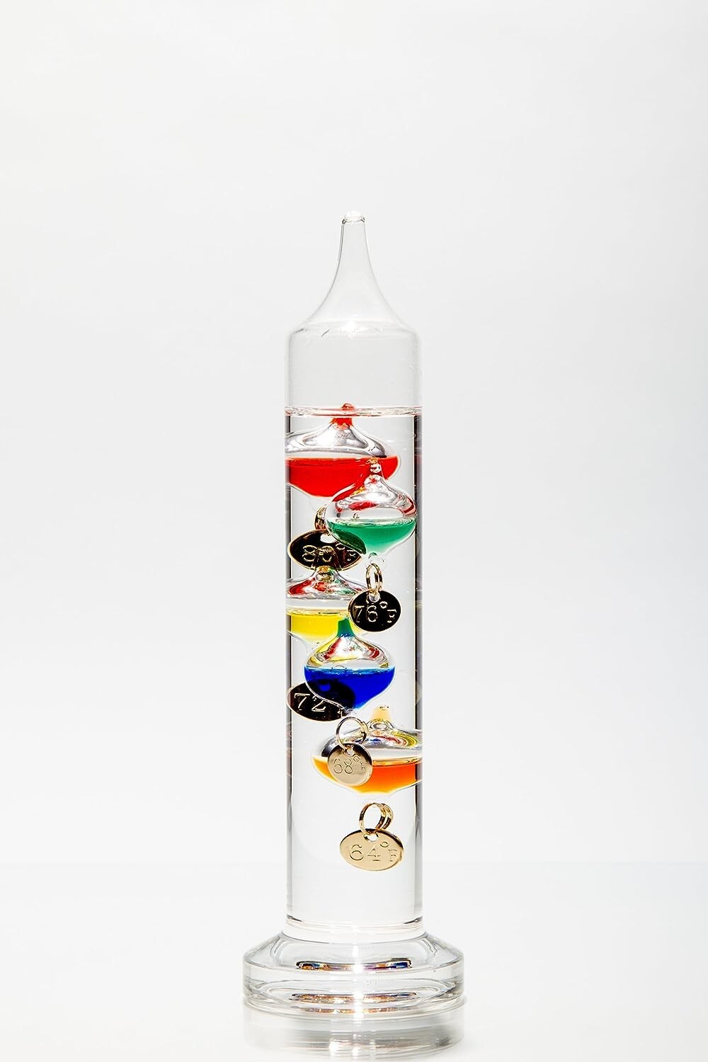 Thuringer Glaskunst Galileo Thermometer 12in Tall Free Standing | eBay