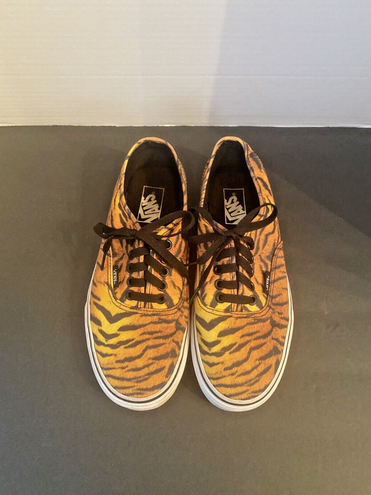 Vans Tiger Stripe Animal Print Unisex Lace Up Sneaker… - Gem