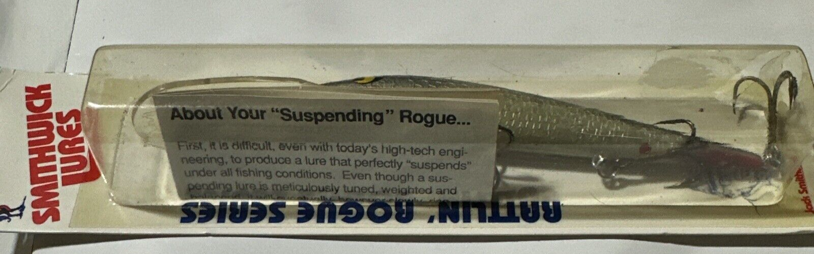 Vintage Smithwick Suspending Rattlin' Rogue Silver / Black | eBay