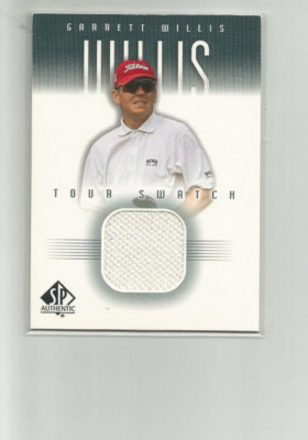 2001 SP AUTHENTIC TOUR SWATCH #GWTS GARRETT WILLIS SHIRT | eBay