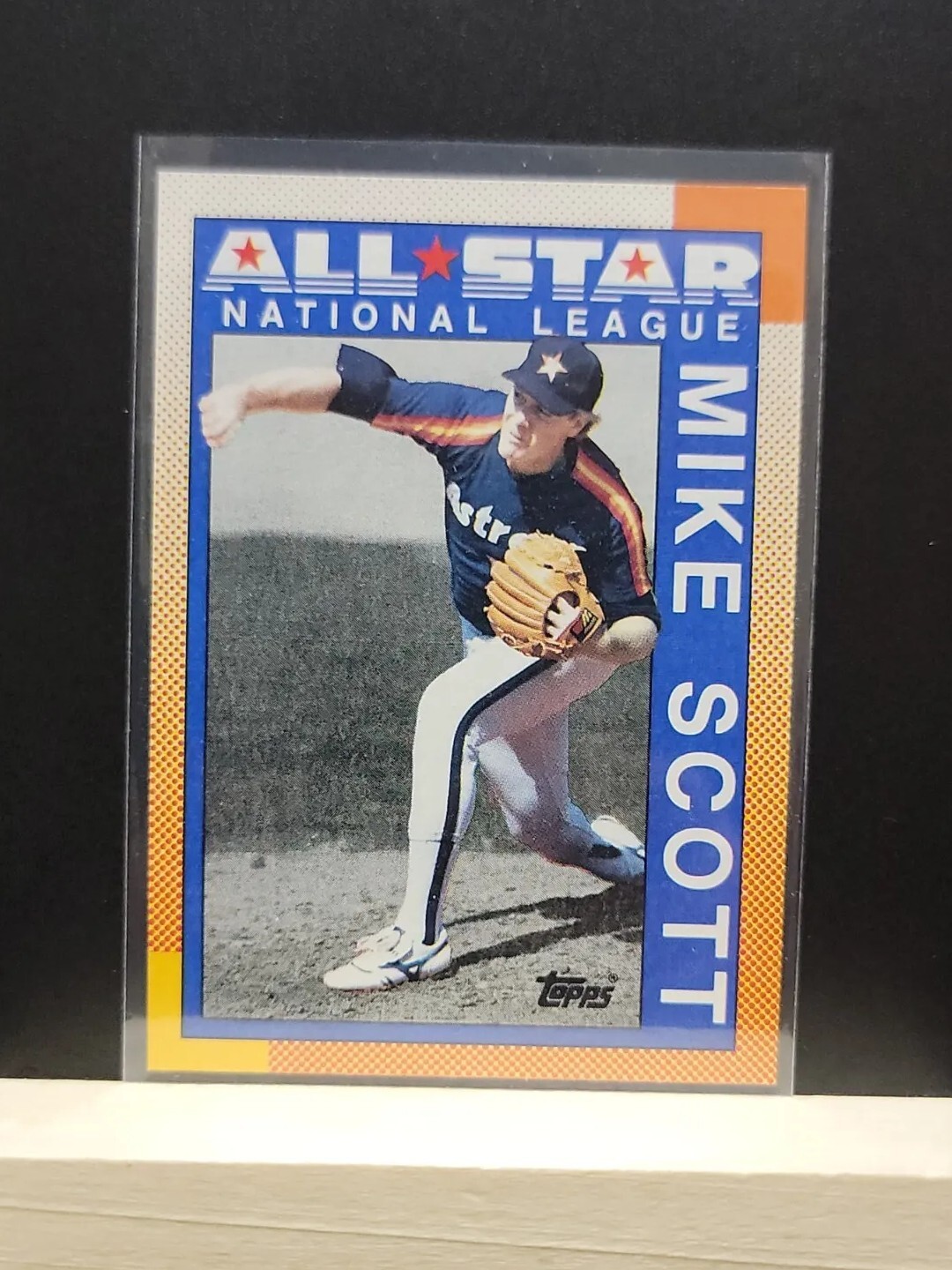1990 Topps Mike Scott Baseball Card Houston Astros #405 All Star MLB | eBay