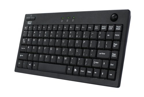 ADESSO AKB-310UB MINIUSB KEYBOARD W/OPTICAL TRACKBALL (BL | eBay
