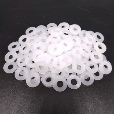 1000pcs M3 White Nylon Flat Washers | eBay